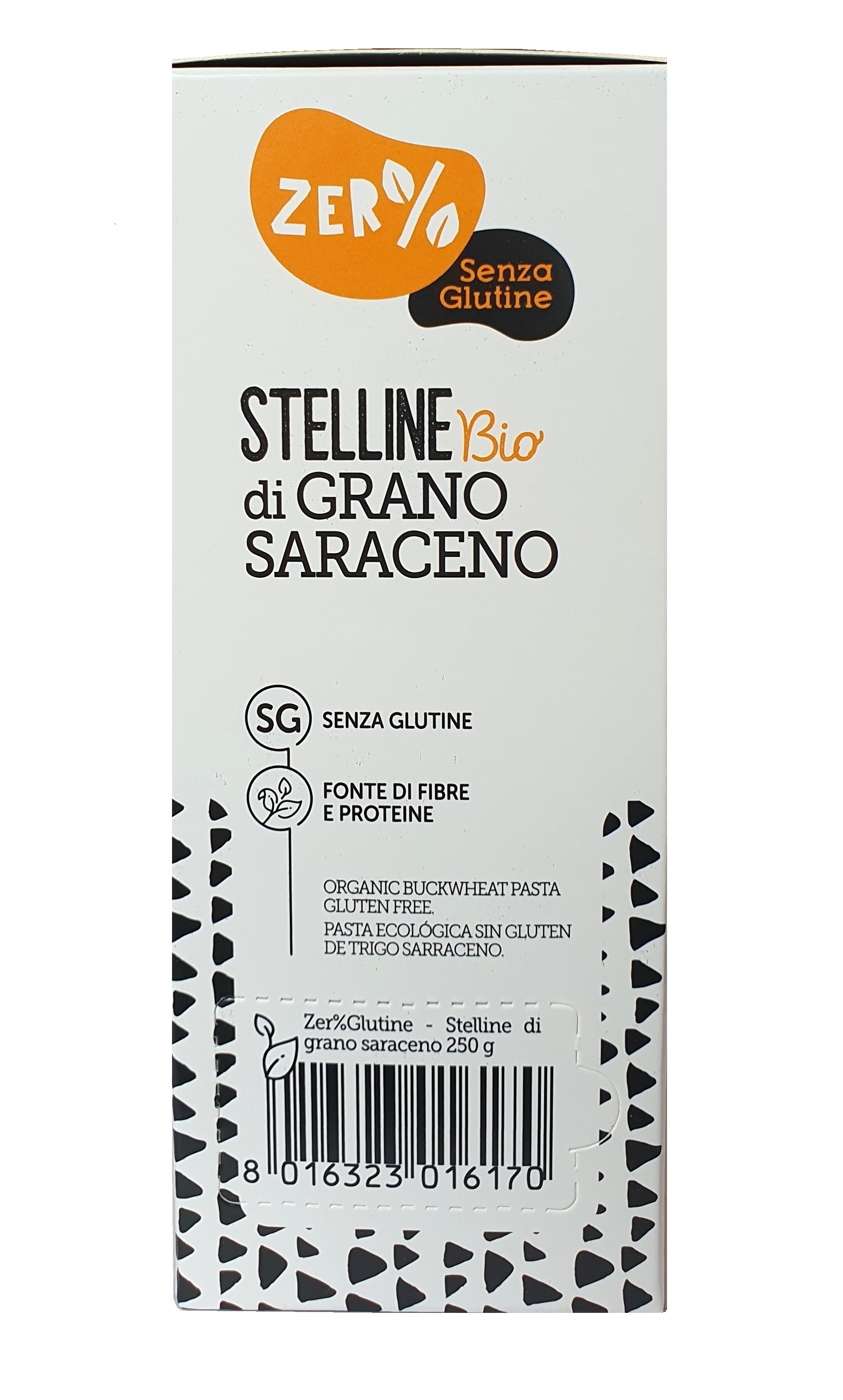 Paste Stelline din Hrisca bio, fara gluten, Fior di Loto 250g | Biomania.ro