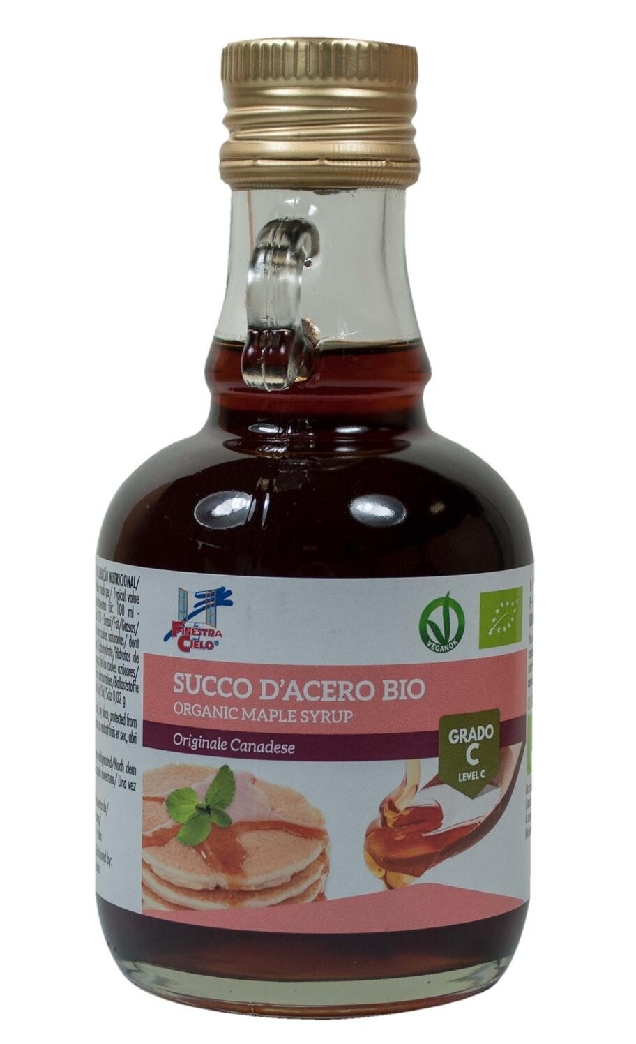 Sirop bio de artar (grad C), vegan, La Finestra Sul Cielo 250ml ...