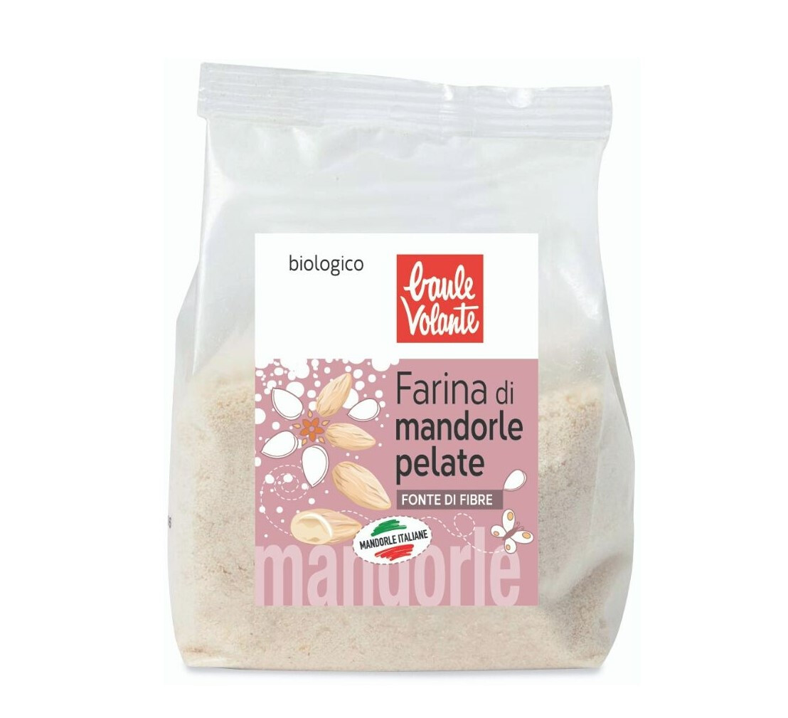 Faina bio de migdale, Baule Volante 150g | Biomania.ro
