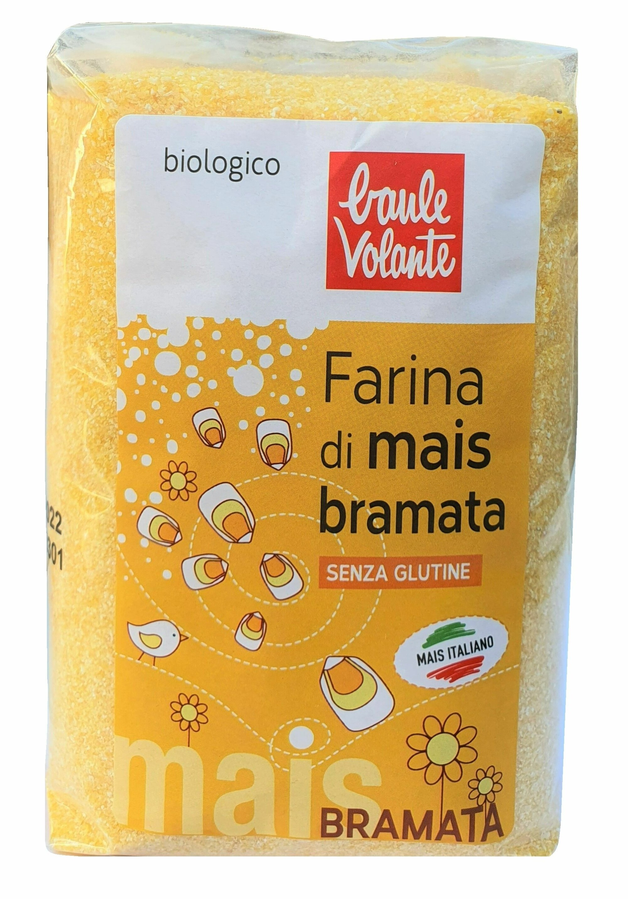 Faina bio de porumb Bramata, fara gluten, Baule Volante 500g | Biomania.ro