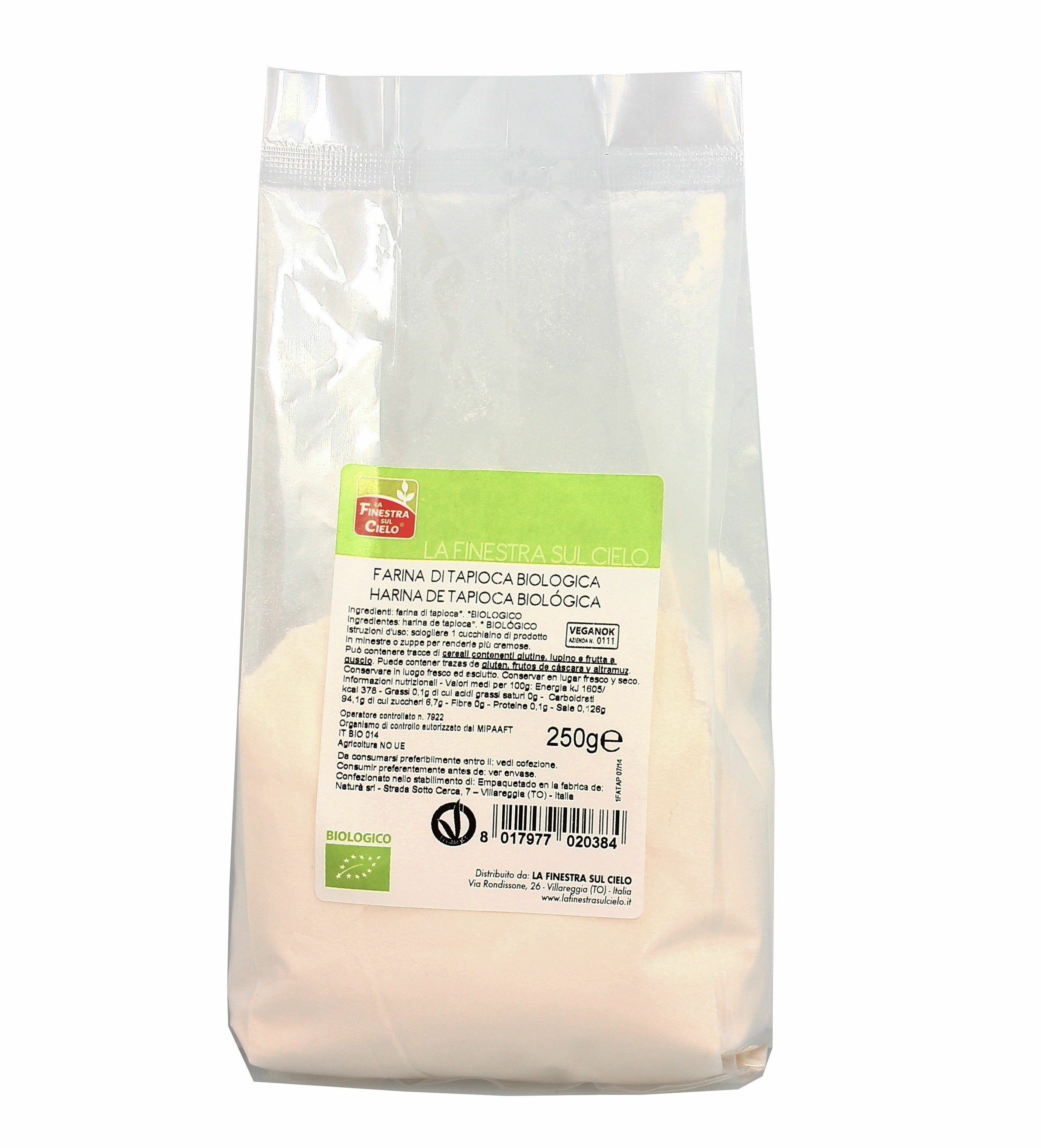Faina Bio de tapioca, vegan, La Finestra Sul Cielo, 250g | Biomania.ro