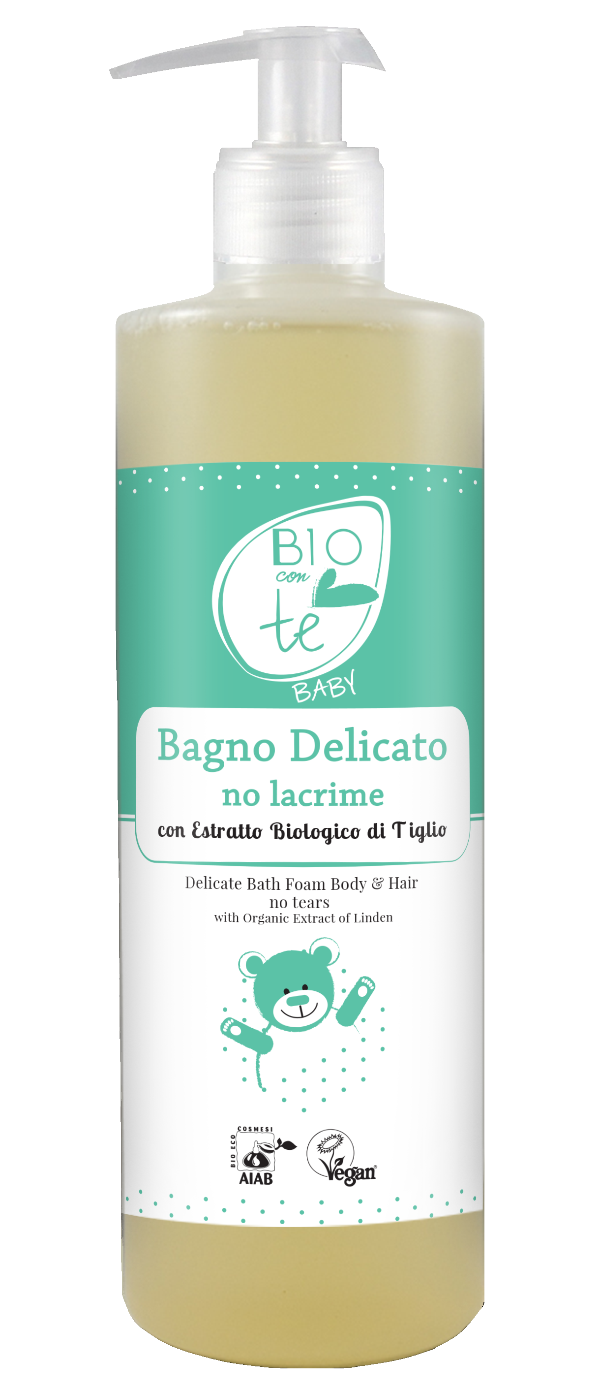 Sampon Bio (fara lacrimi) si gel de dus, cu extract de tei ECO BIO ...